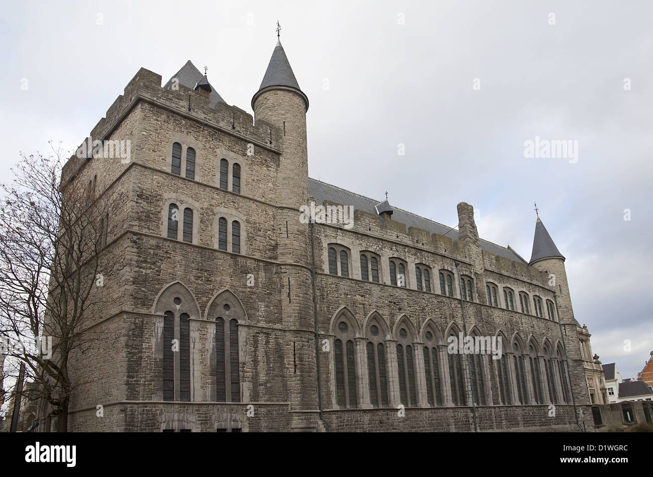Castle of Gerald the Devil (circa XIII century). Ghent, East Flanders ...