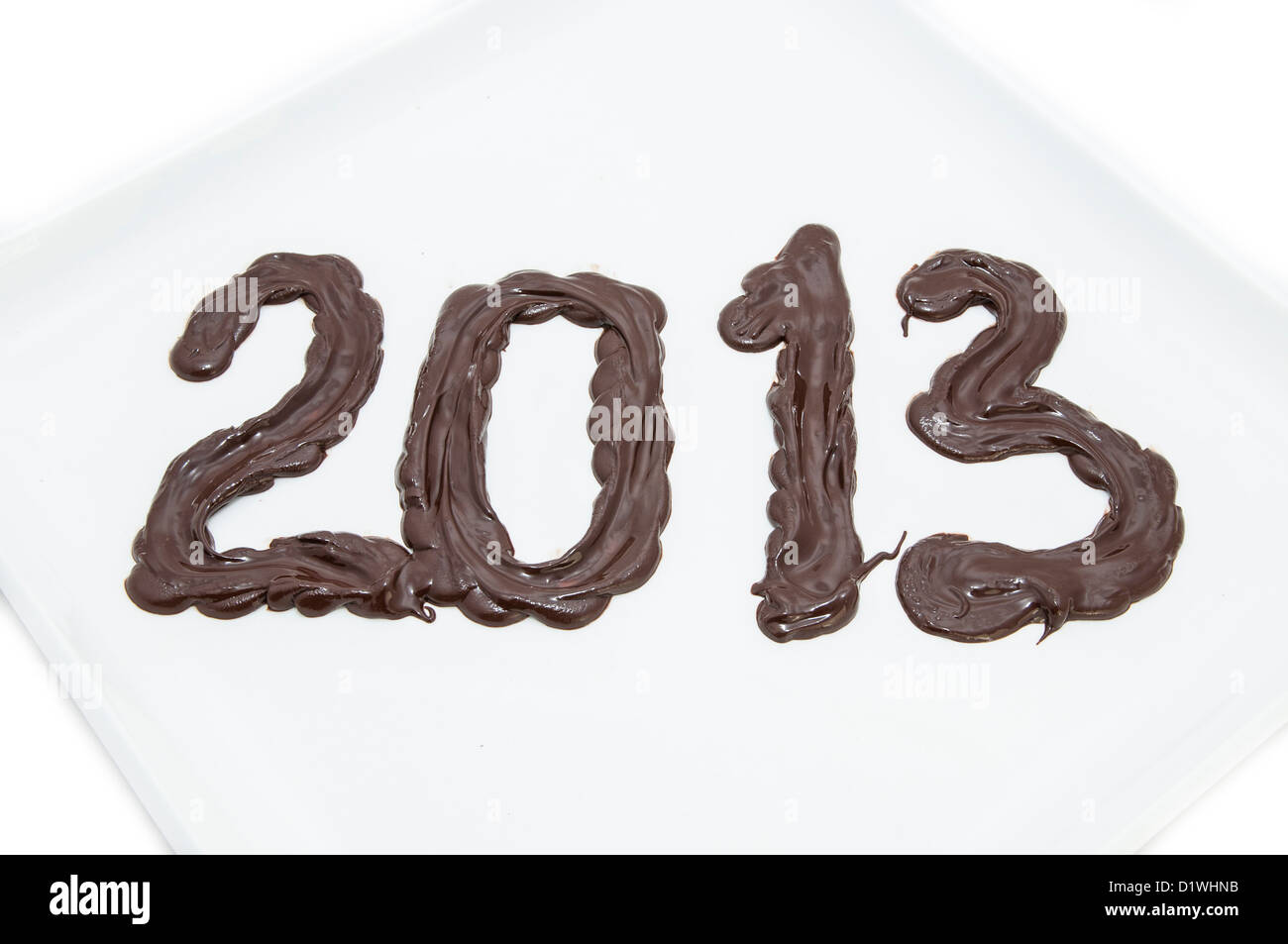 numbers of chocolate Stock Photo - Alamy