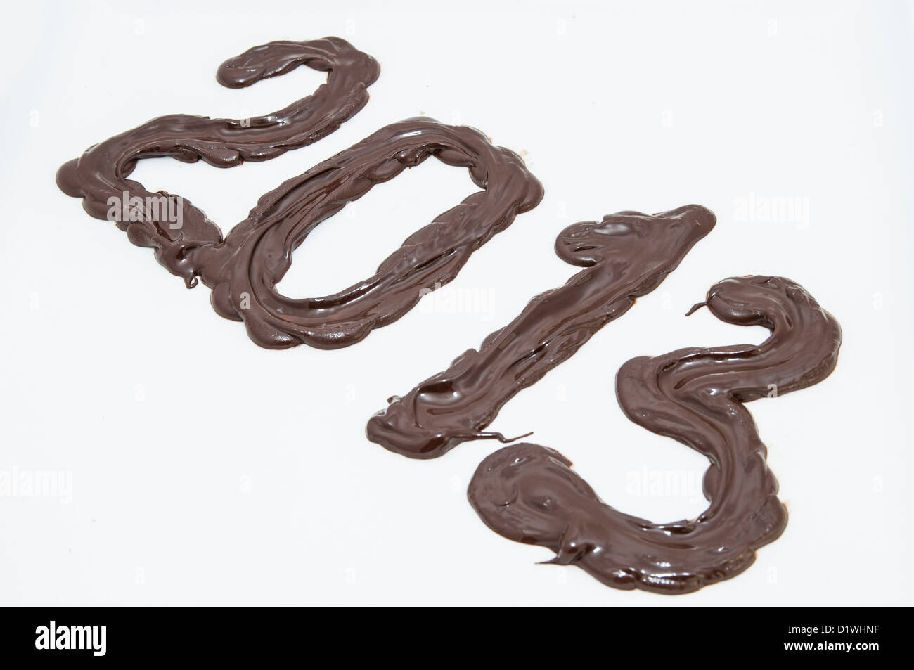 numbers of chocolate Stock Photo - Alamy