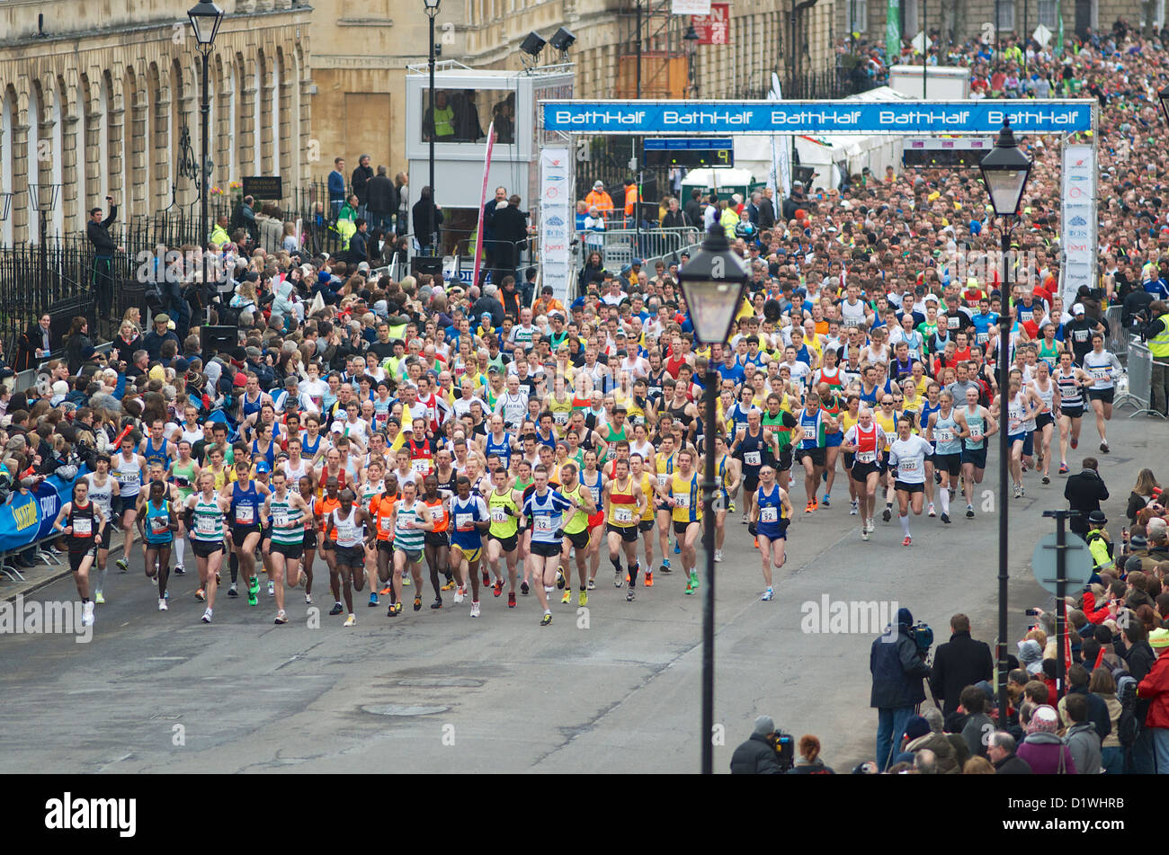 Bath Half Marathon, Bath, England,UK Stock Photo - Alamy
