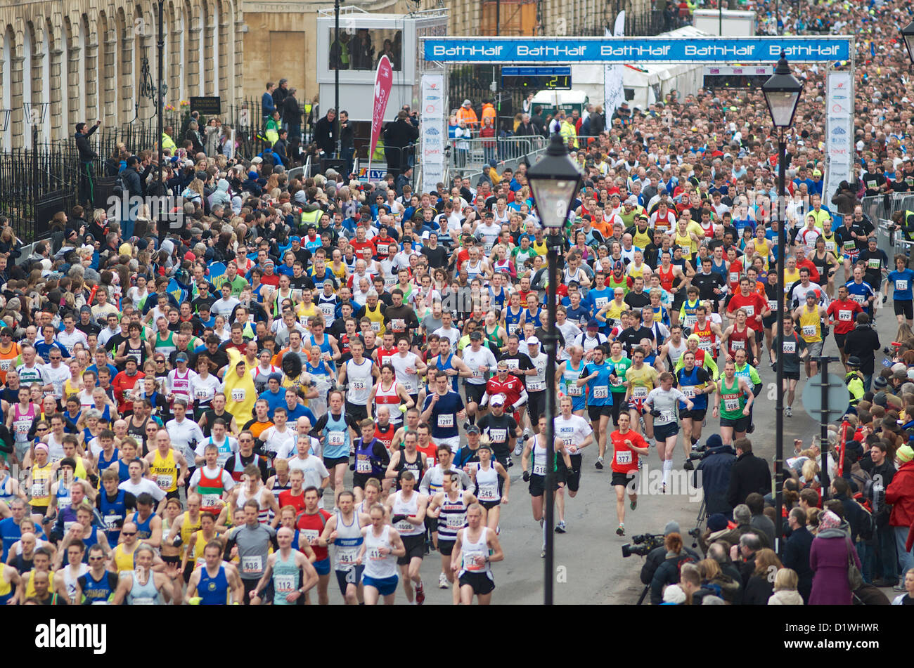 Bath Half Marathon, Bath, England,UK Stock Photo - Alamy