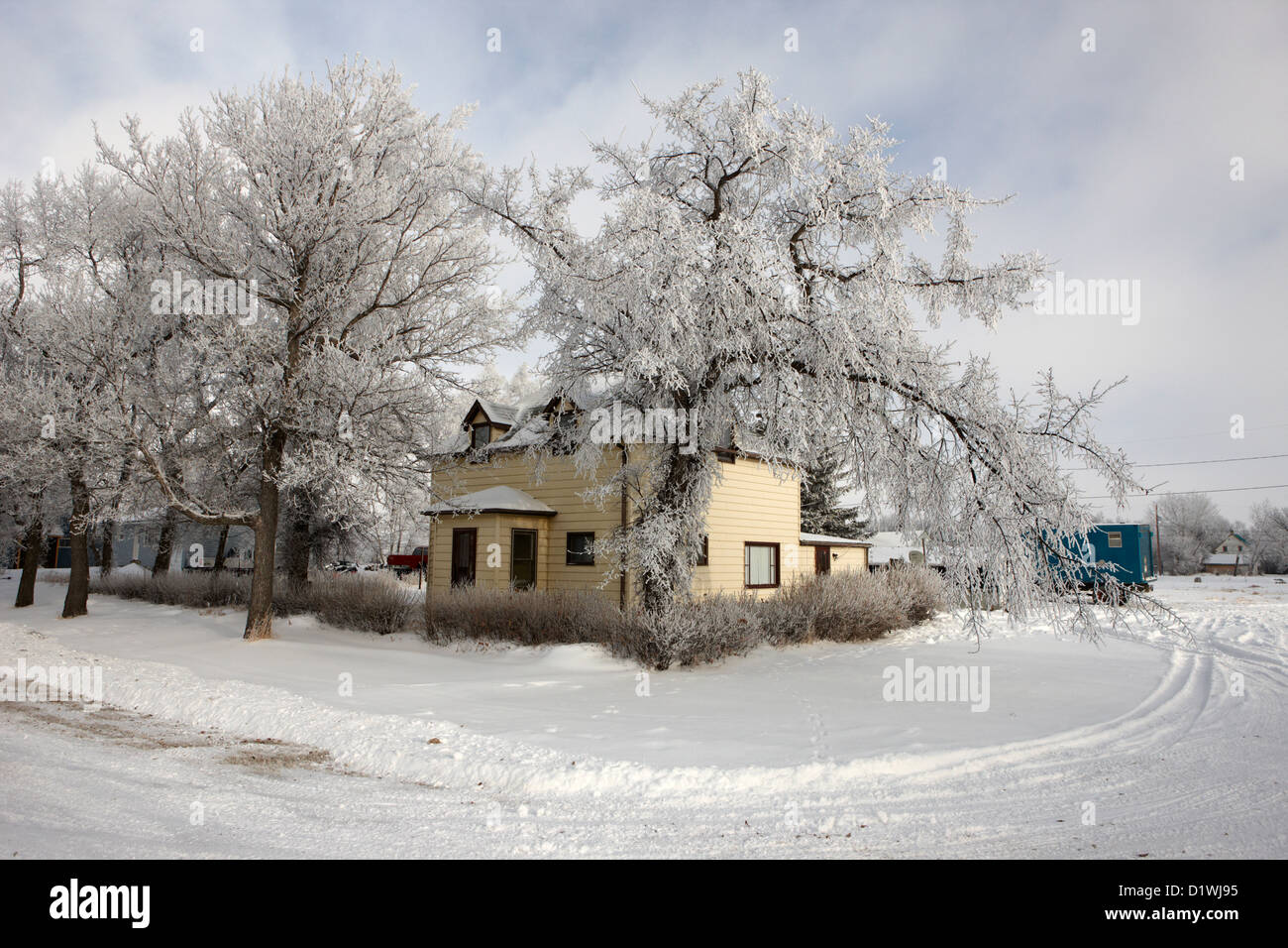 large residential traditional house in rural village Forget ...