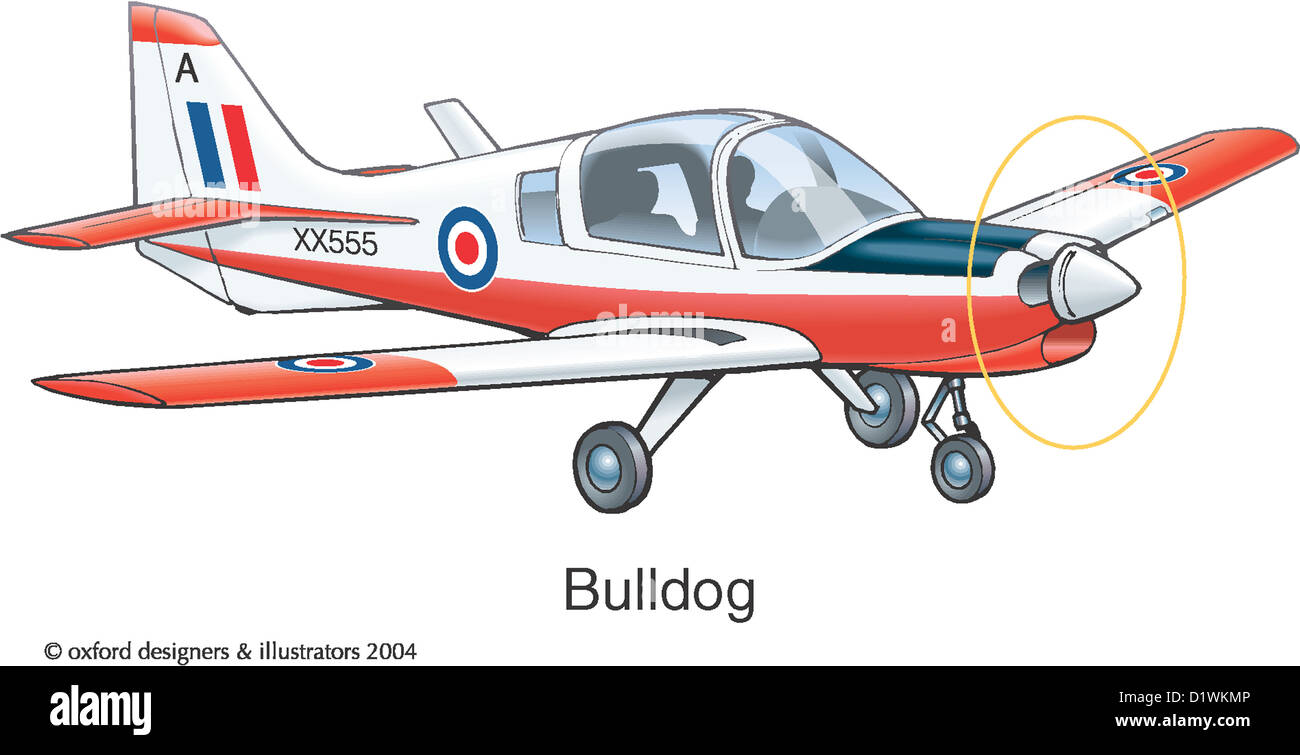 Bulldog aircraft hi-res stock photography and images - Alamy