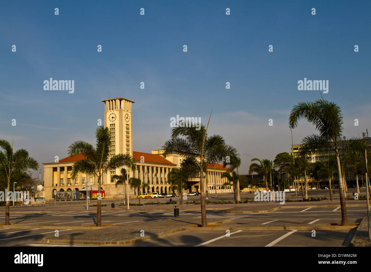 Luanda custom house, Angola Stock Photo - Alamy