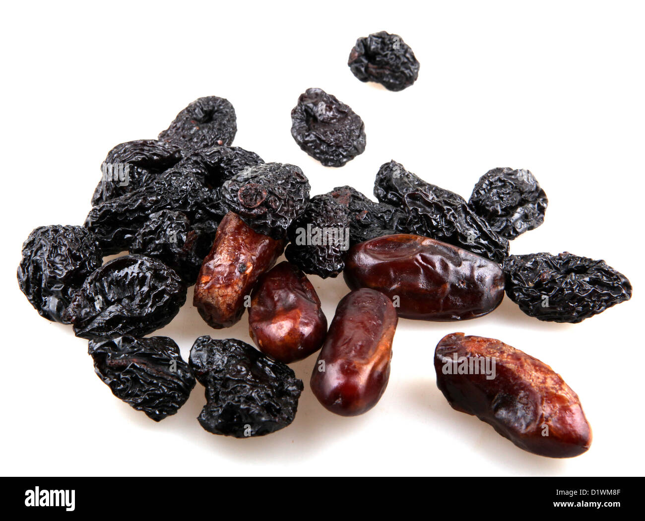 Dried fruit assortment Cut Out Stock Images & Pictures - Alamy