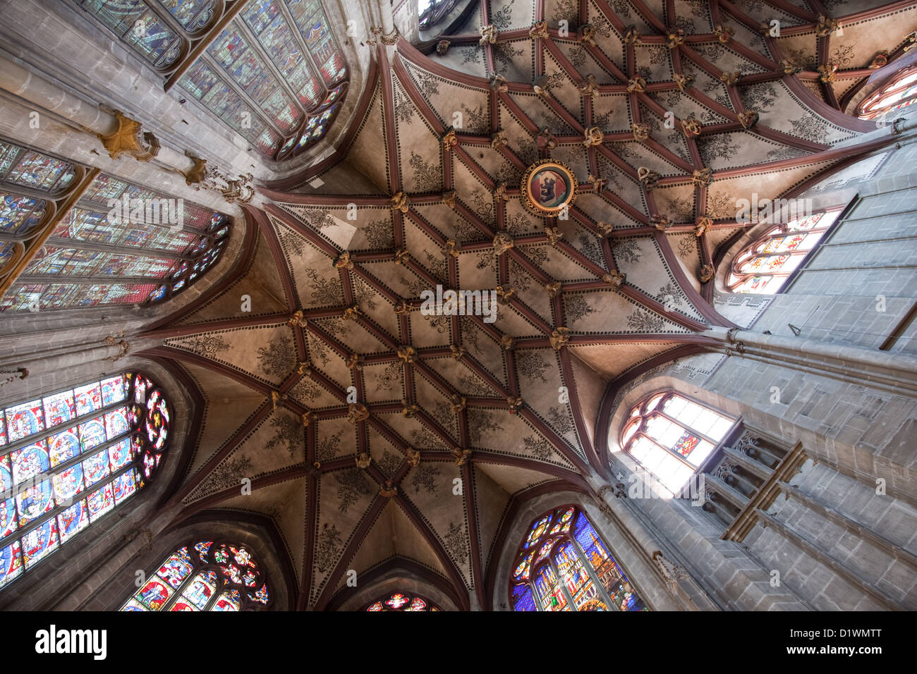 Berner Munster Cathedral Church; Bern; Switzerland; Europe Stock Photo ...