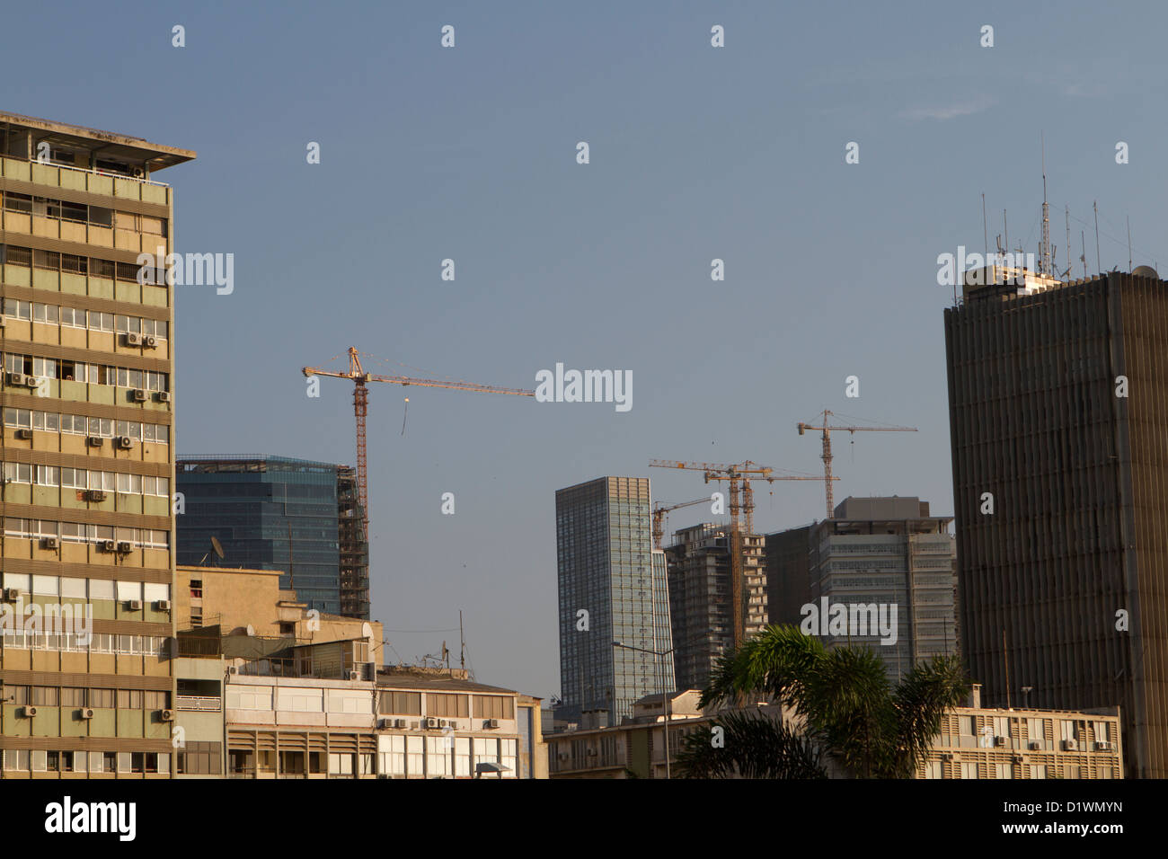New buildings construction in Luanda, Angola Stock Photo - Alamy