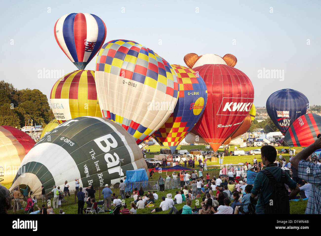 Bristol International Balloon Fiesta Stock Photo - Alamy