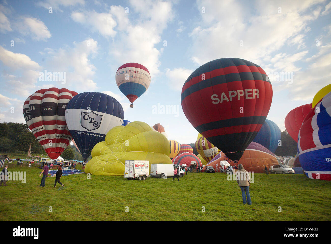 Bristol International Balloon Fiesta Stock Photo - Alamy