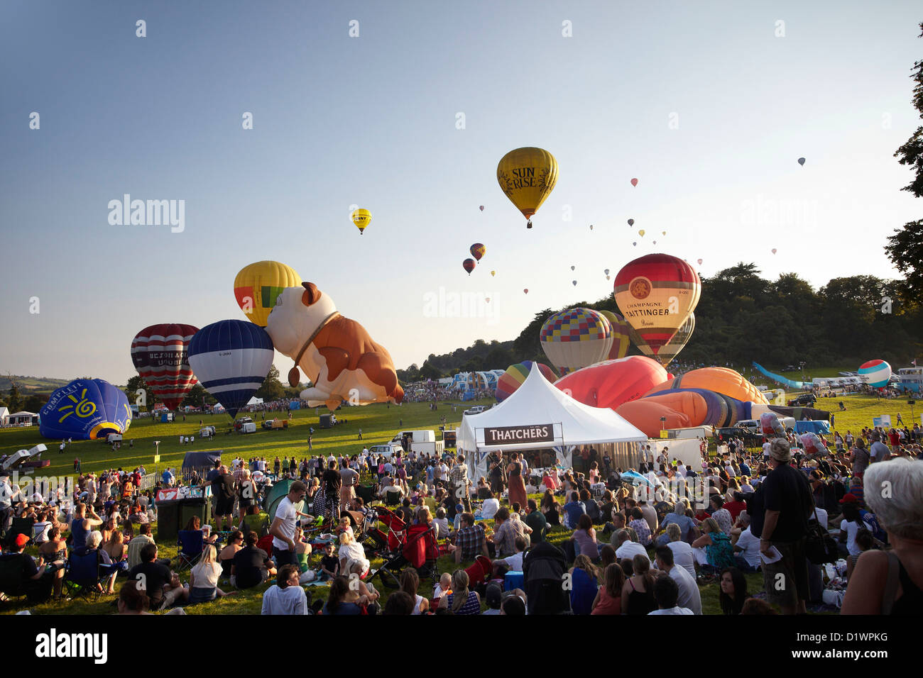 Bristol International Balloon Fiesta Stock Photo - Alamy