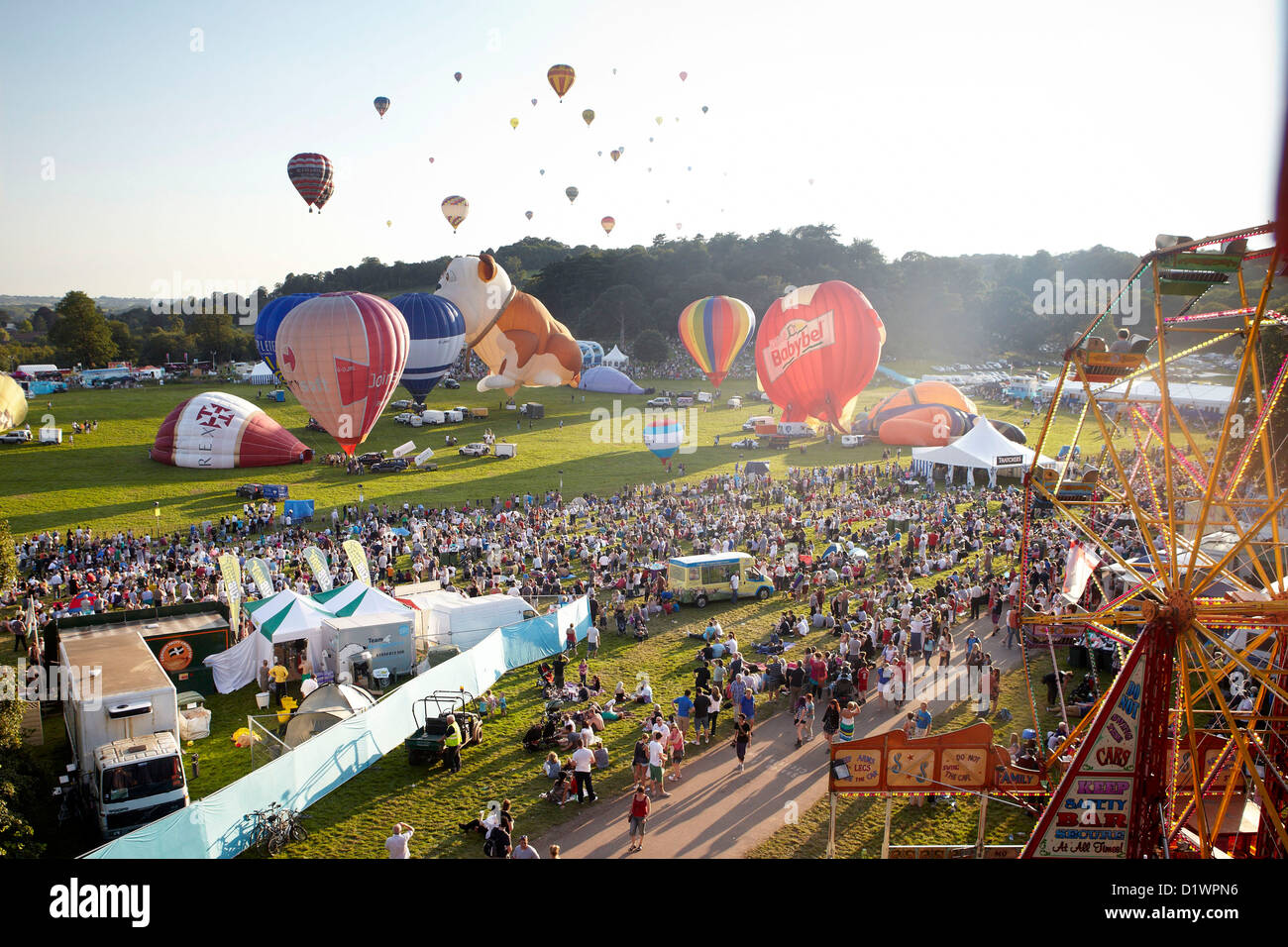 Bristol International Balloon Fiesta Stock Photo - Alamy