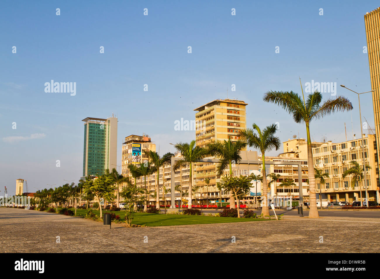 Marginal avenue in Luanda, Angola Stock Photo - Alamy