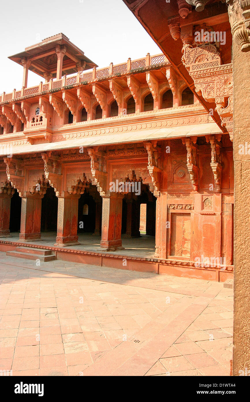 View of Agra Fort in Agra, Central India Stock Photo - Alamy