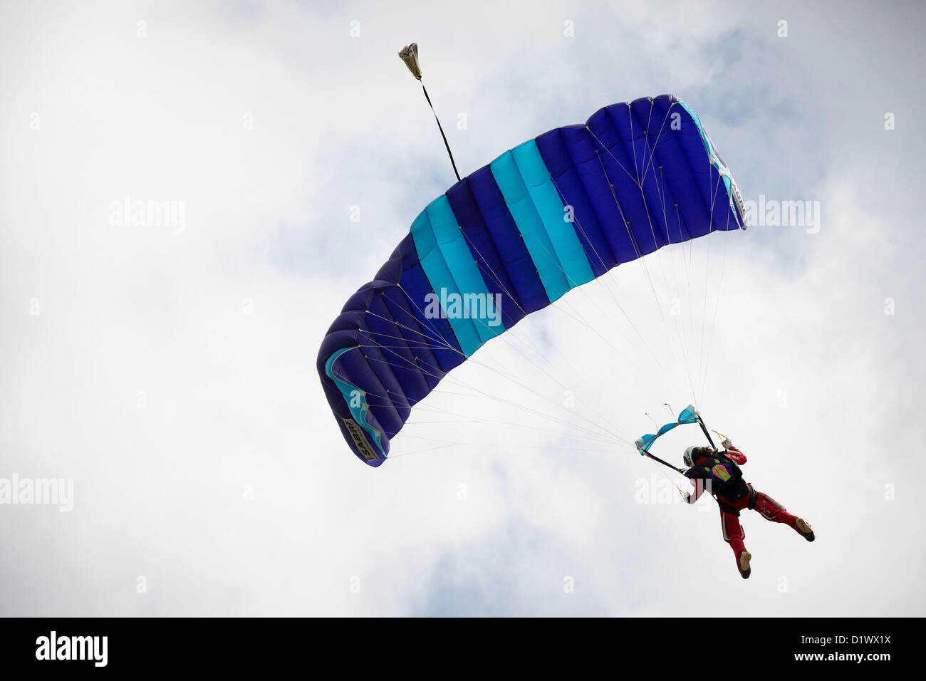 Parachute Displays at Bristol International Balloon Fiesta 2012 Stock ...