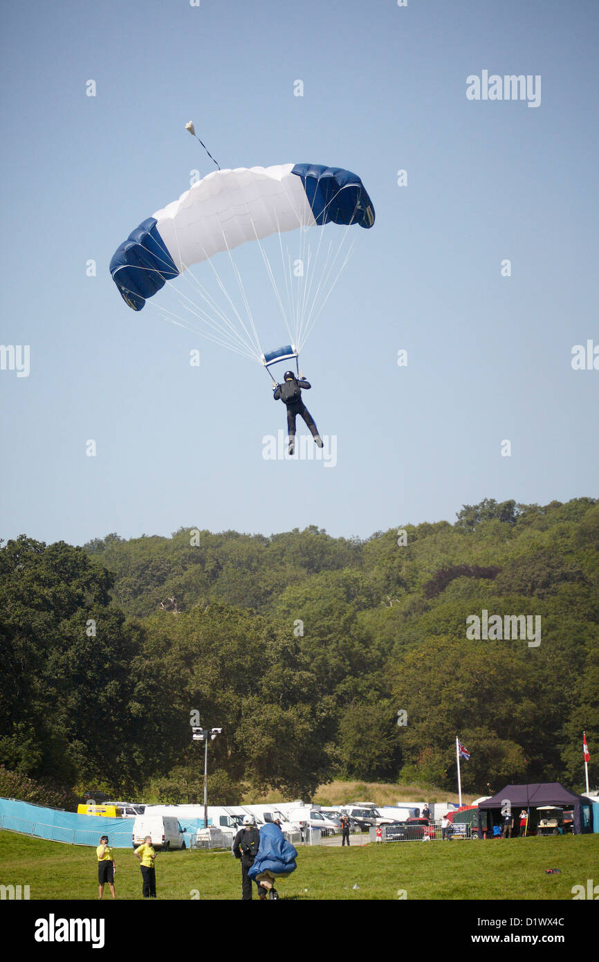 Parachute Displays at Bristol International Balloon Fiesta 2012 Stock ...