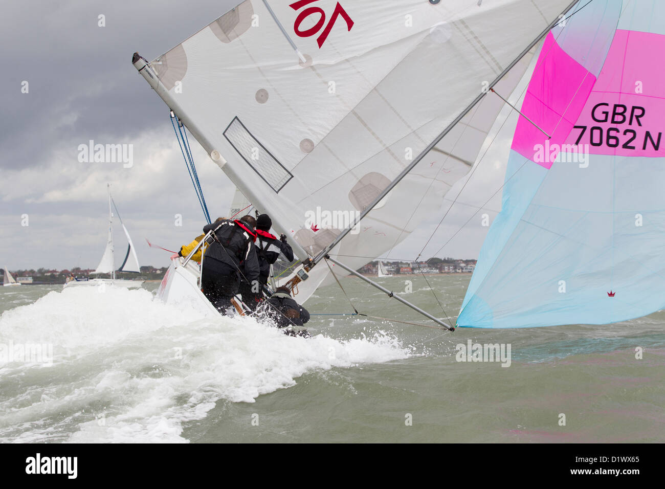 Broach Sailing High Resolution Stock Photography and Images - Alamy