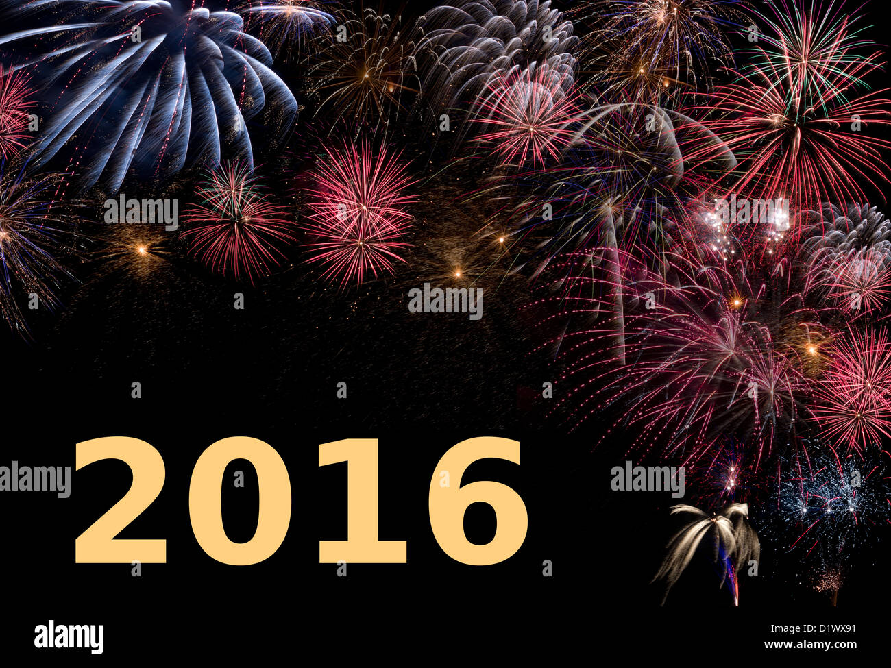Happy New Year 2016 Stock Photo - Alamy