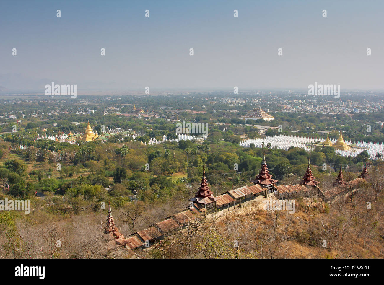 Mandalay hill view hi-res stock photography and images - Alamy