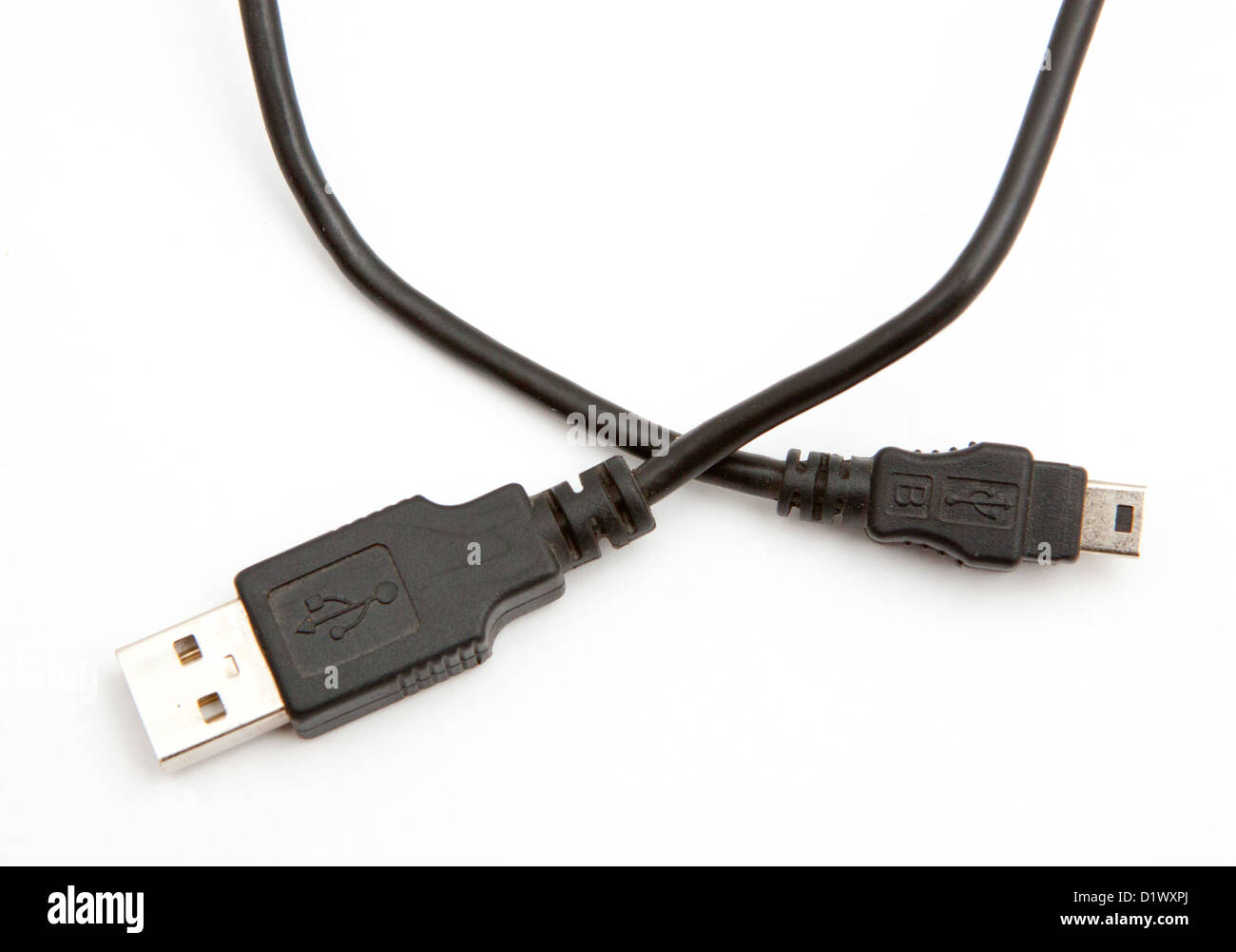 An isolated image of a USB cable Various usb cable isolated on white ...