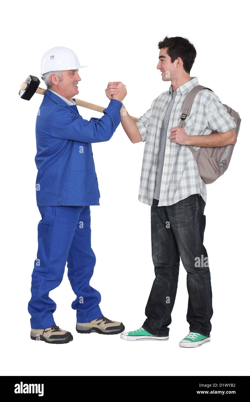 Verbal agreement hi-res stock photography and images - Alamy