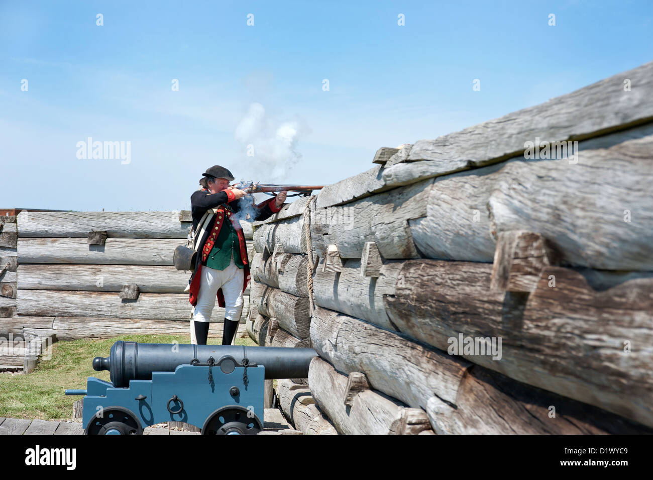 Musket firing hi-res stock photography and images - Alamy