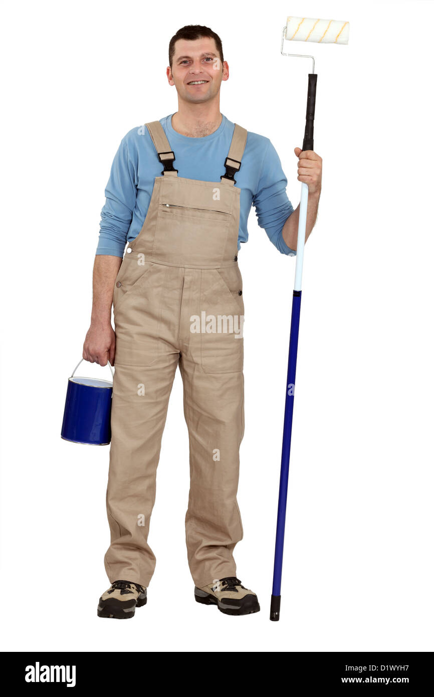 Portrait of a painter Stock Photo - Alamy