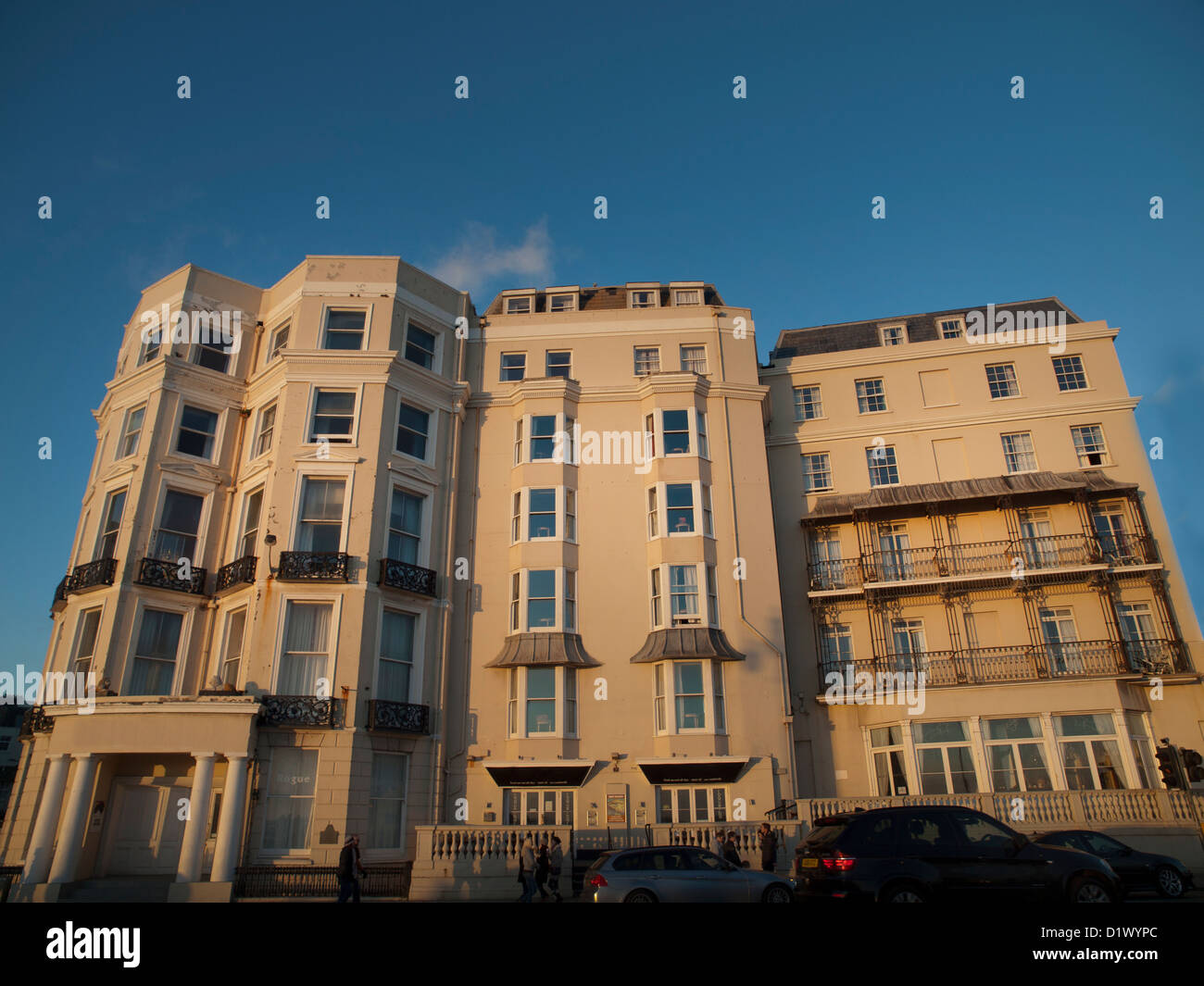 Buildings along Brighton seafront Stock Photo - Alamy