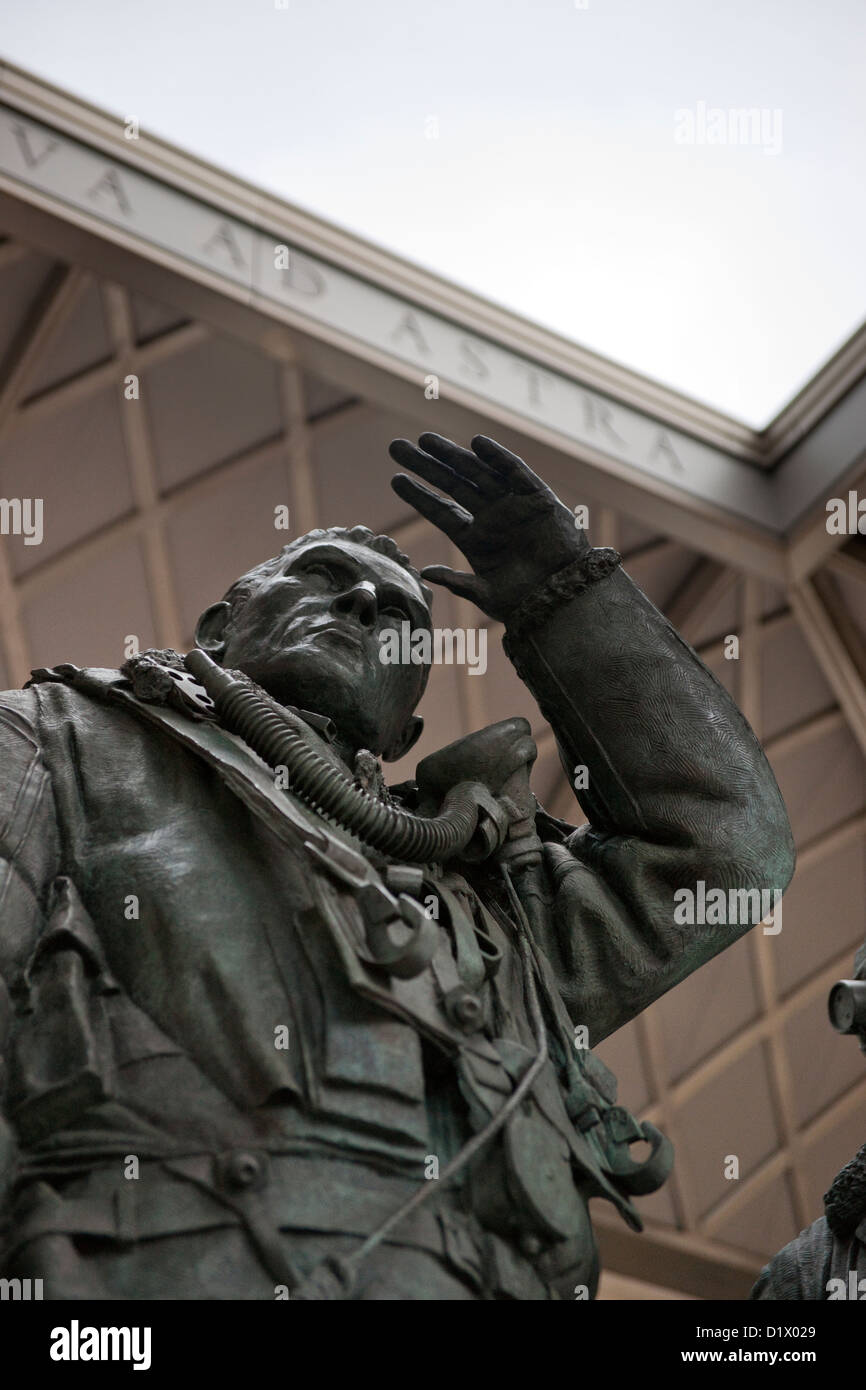 The sculpture within the Bomber Command Memorial in Green Park, London ...
