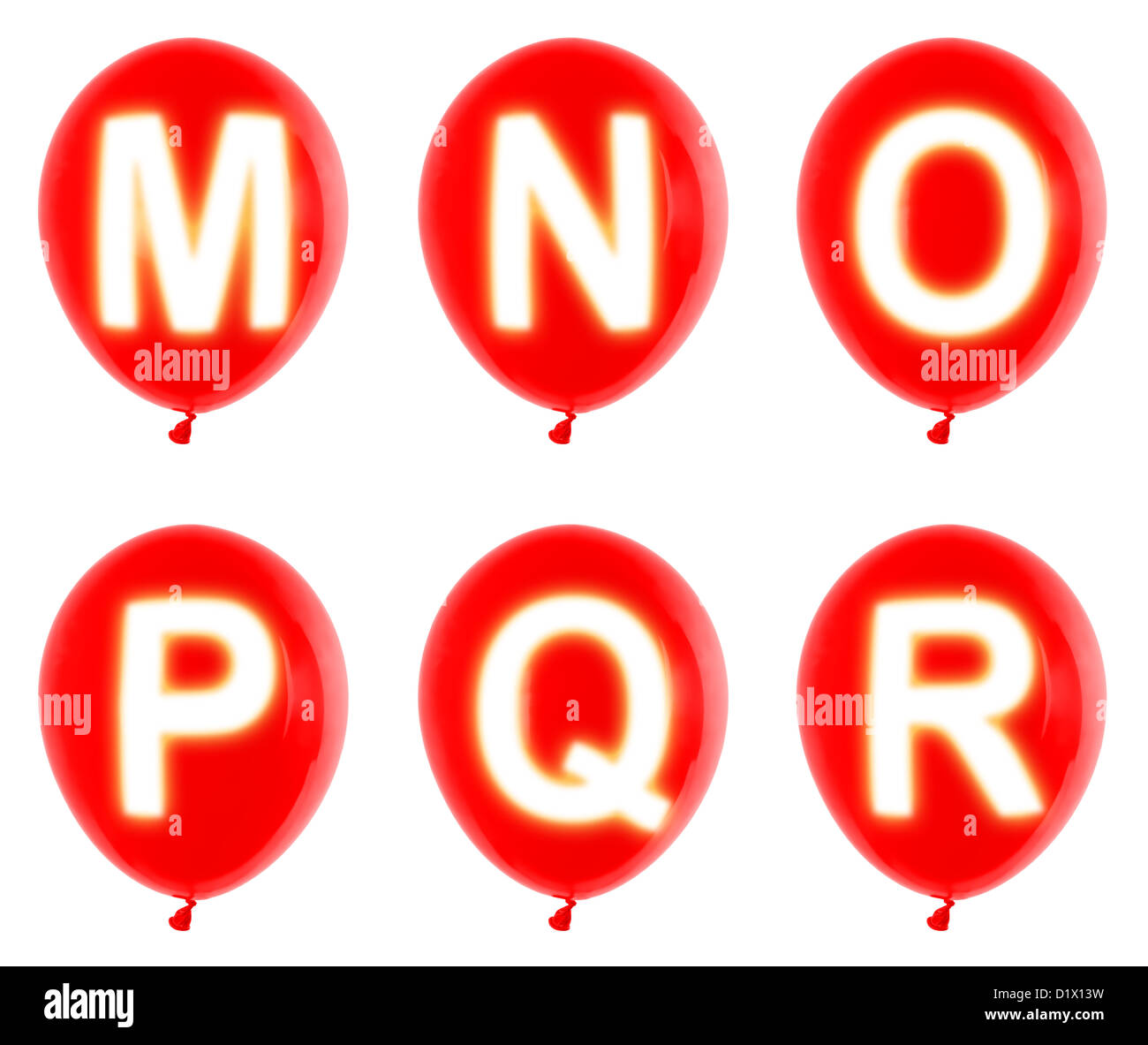 Alphabet balloon Cut Out Stock Images & Pictures - Alamy