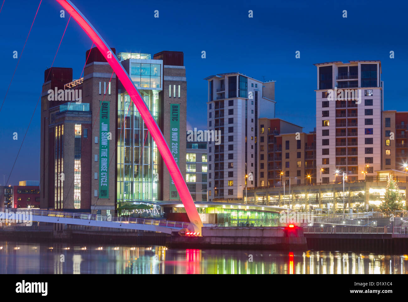 Baltic millennium bridge hi-res stock photography and images - Alamy
