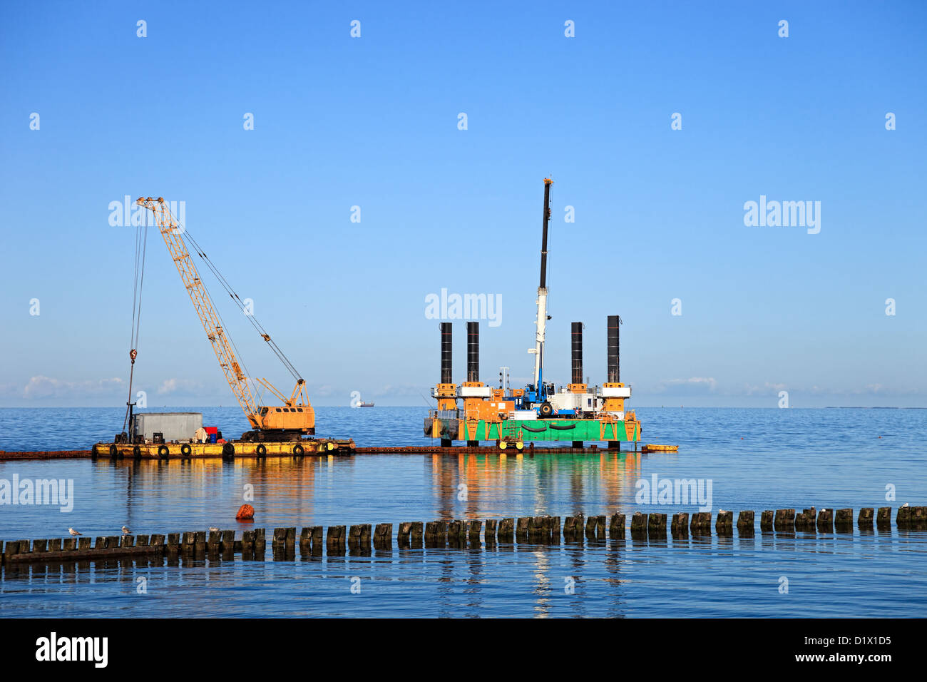 Specialized equipment for water works engineering Stock Photo - Alamy