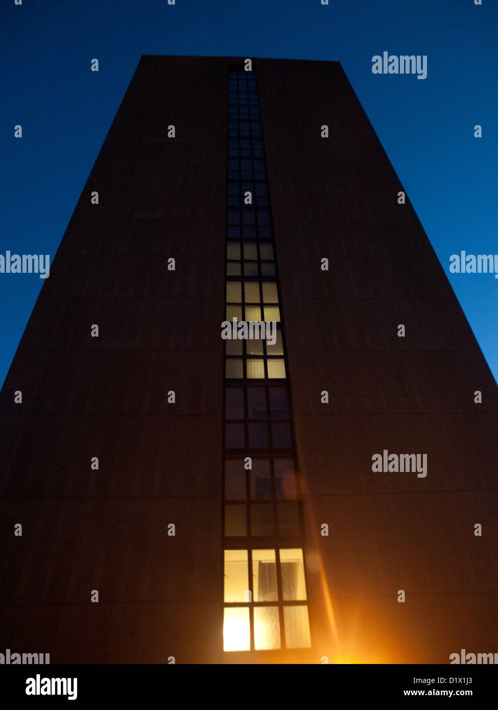 A tower block in Brighton Stock Photo - Alamy