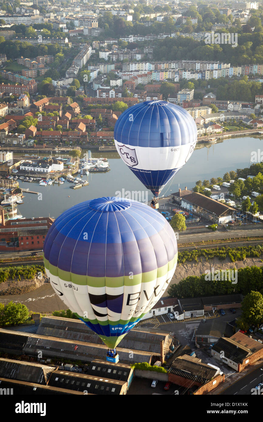 Hot Air Balloon Flights over Bristol Stock Photo - Alamy