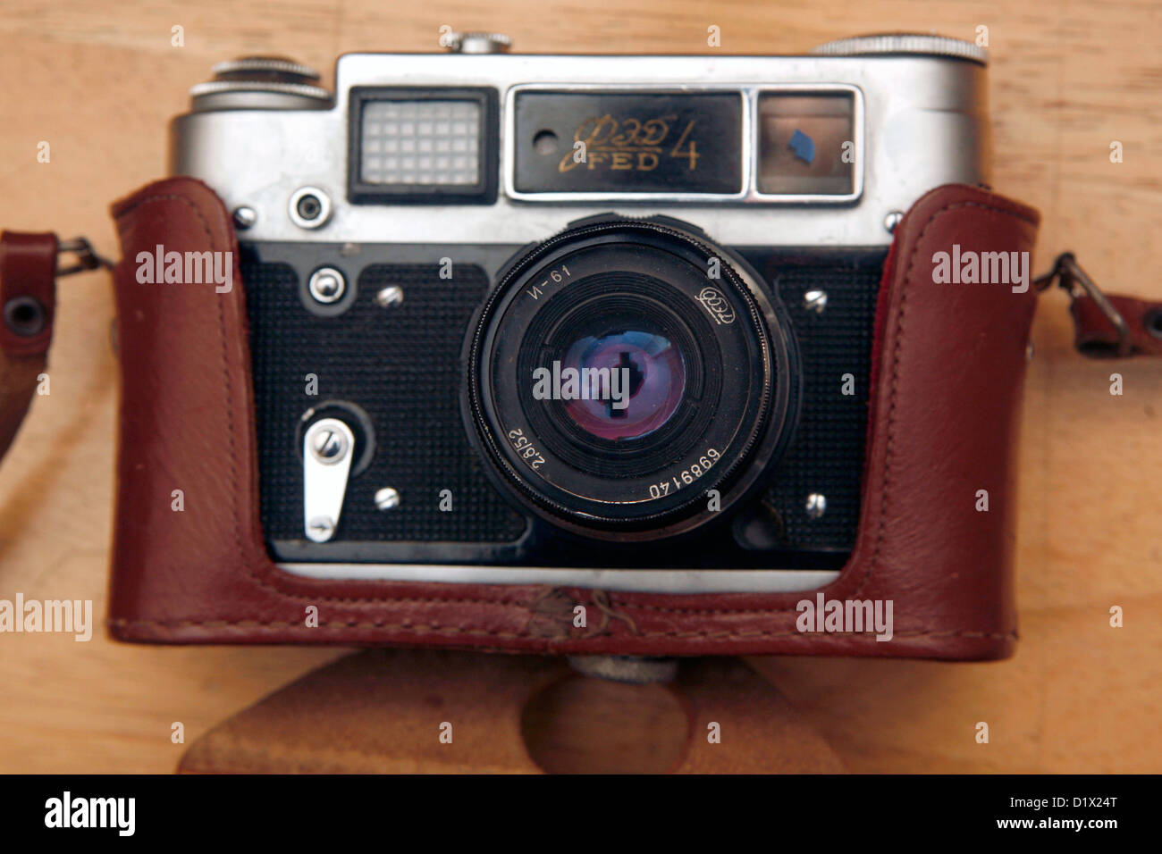 A Soviet Russian film camera Stock Photo - Alamy