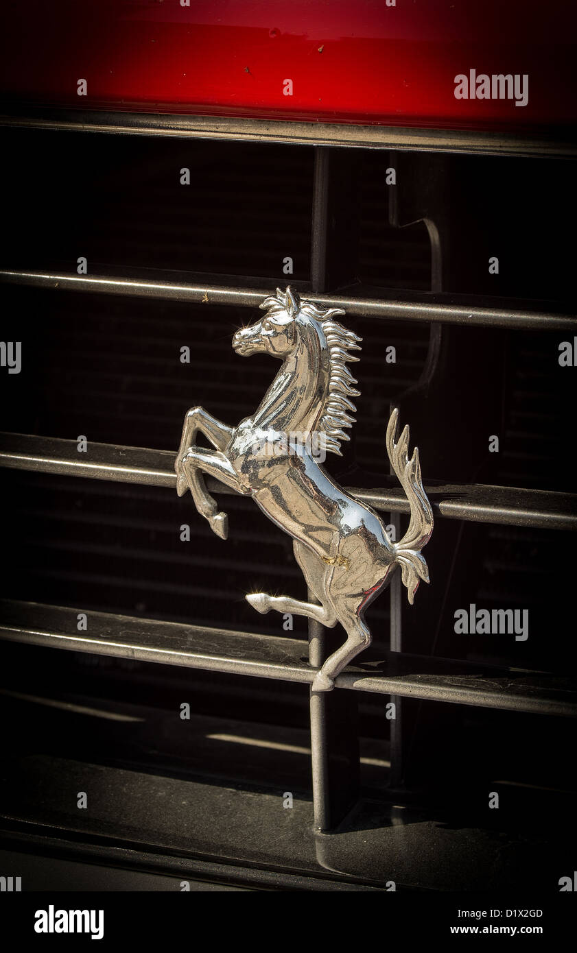 Ferrari badge hi-res stock photography and images - Alamy