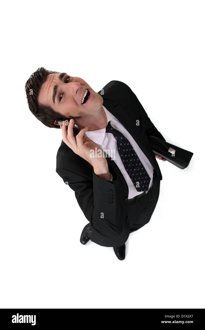 Animated businessman Cut Out Stock Images & Pictures - Alamy