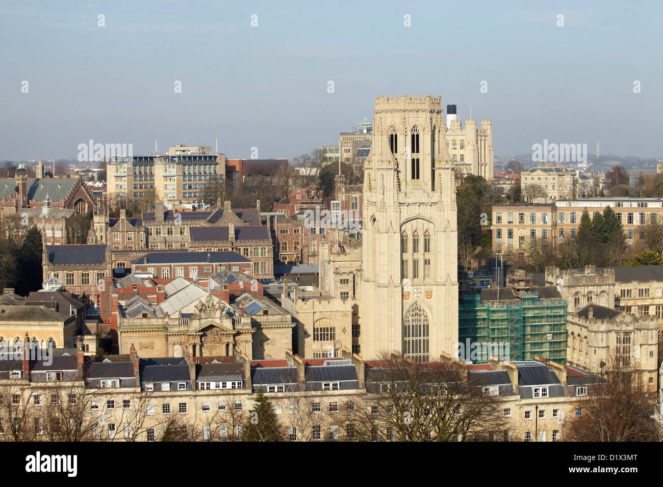 Cabot Tower Bristol Stock Photo - Alamy