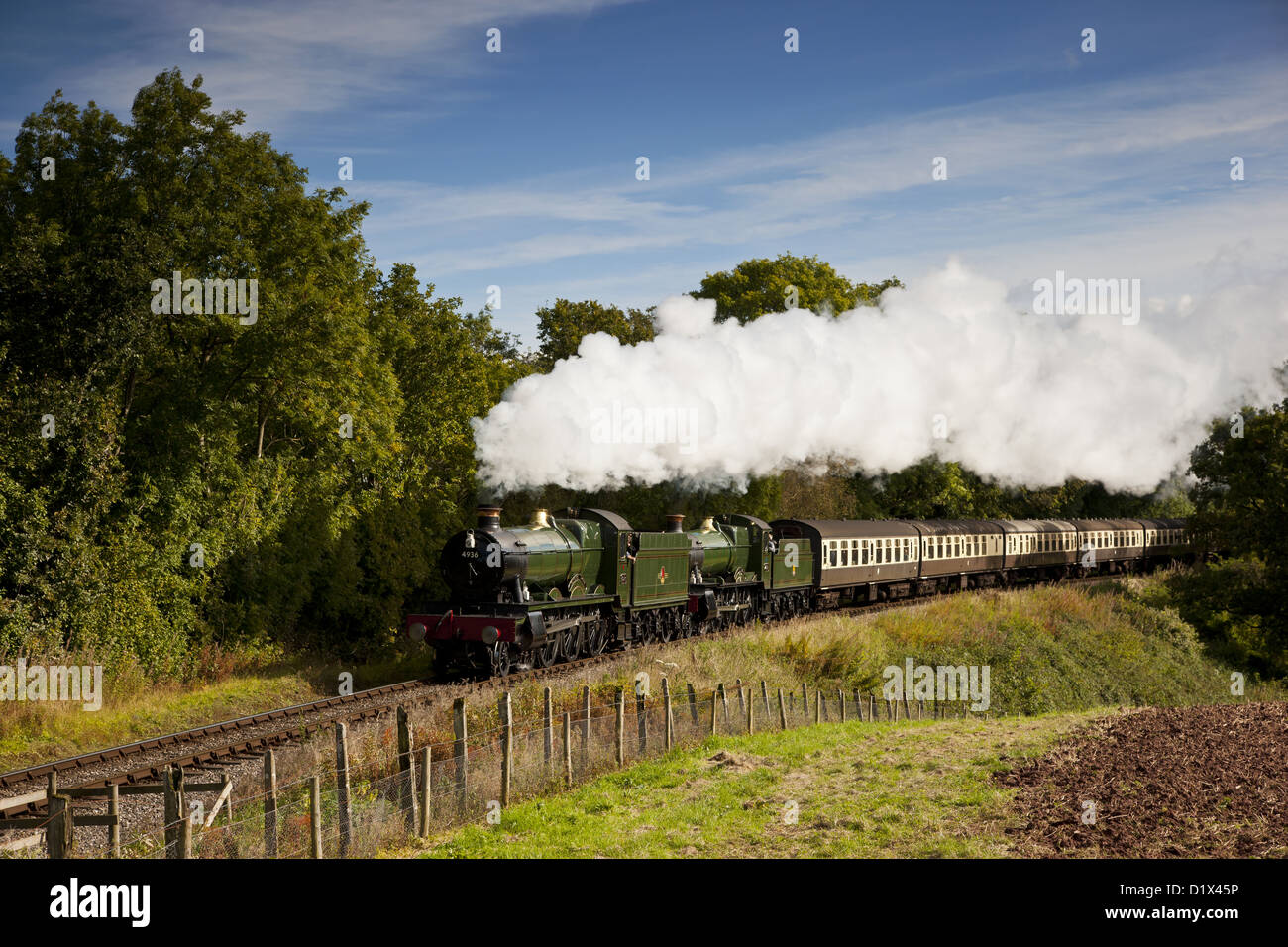 West Somerset Railway Stock Photo - Alamy