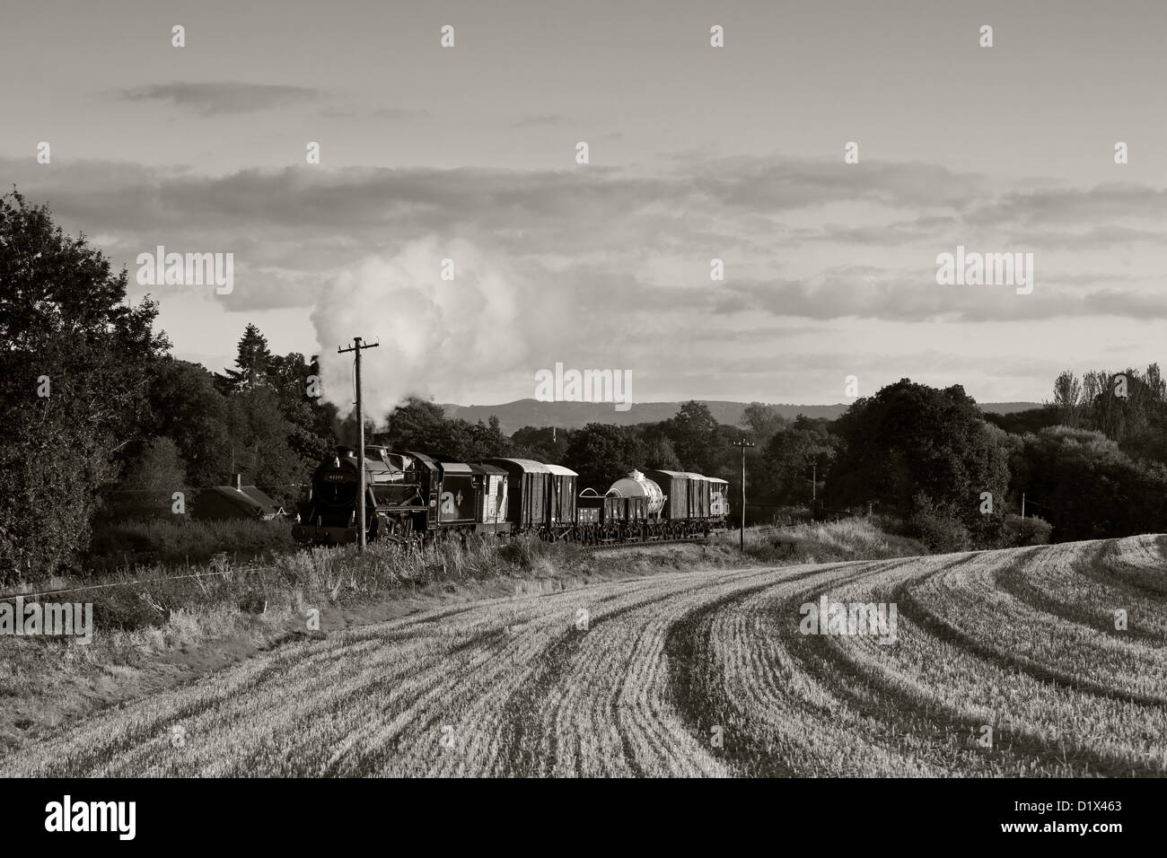 West Somerset Railway, 43579 Steam Engine Stock Photo - Alamy