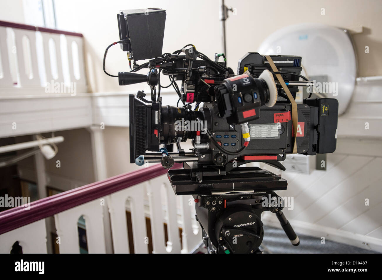 An ARRI ALEXA broadcast quality HD High definition video camera on the ...