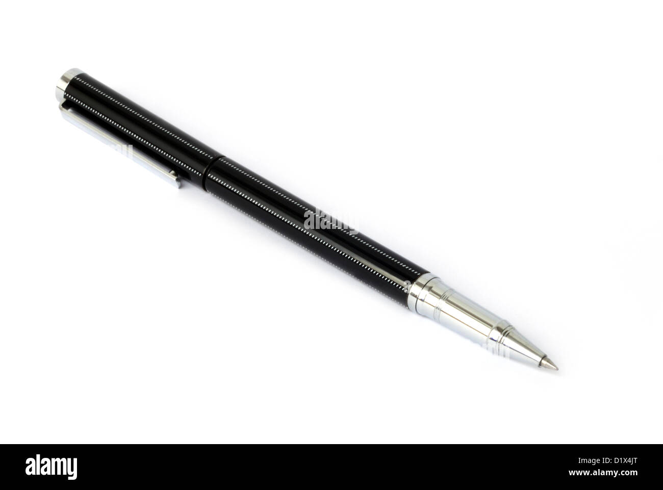 Silver and black ballpoint pen art hi-res stock photography and images ...