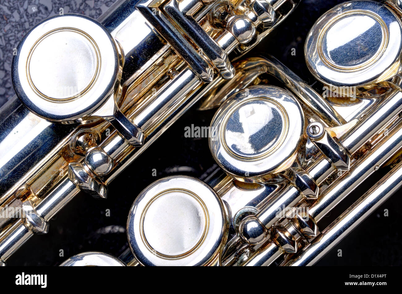 Close up of flute Stock Photo - Alamy