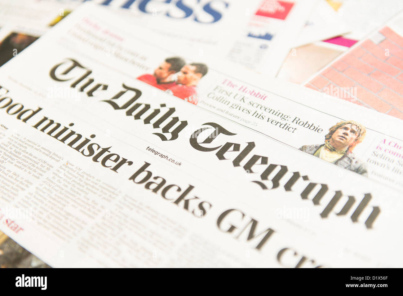 Daily telegraph logo hi-res stock photography and images - Alamy