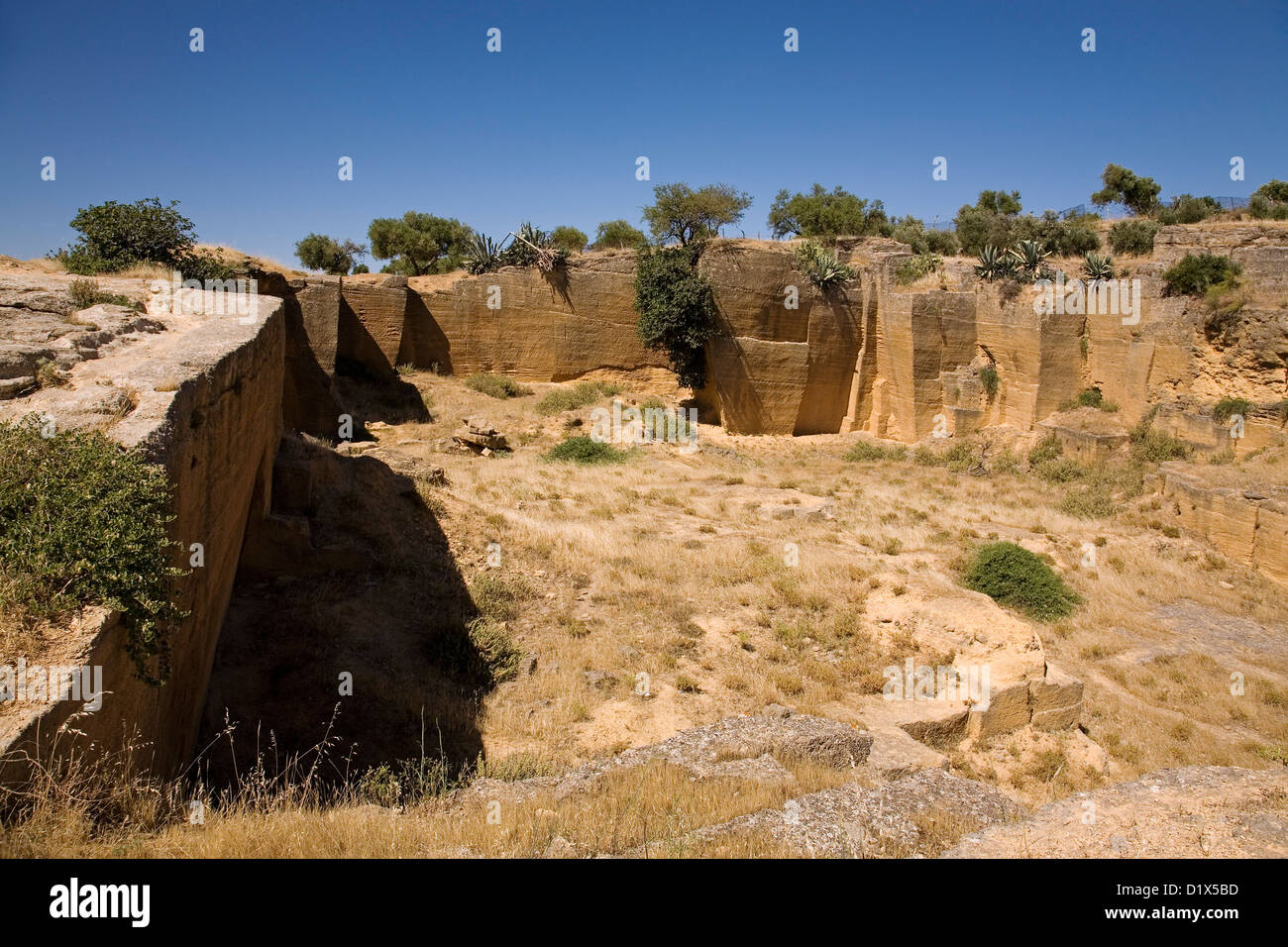 Ancient roman quarry osuna sevilla hi-res stock photography and images ...