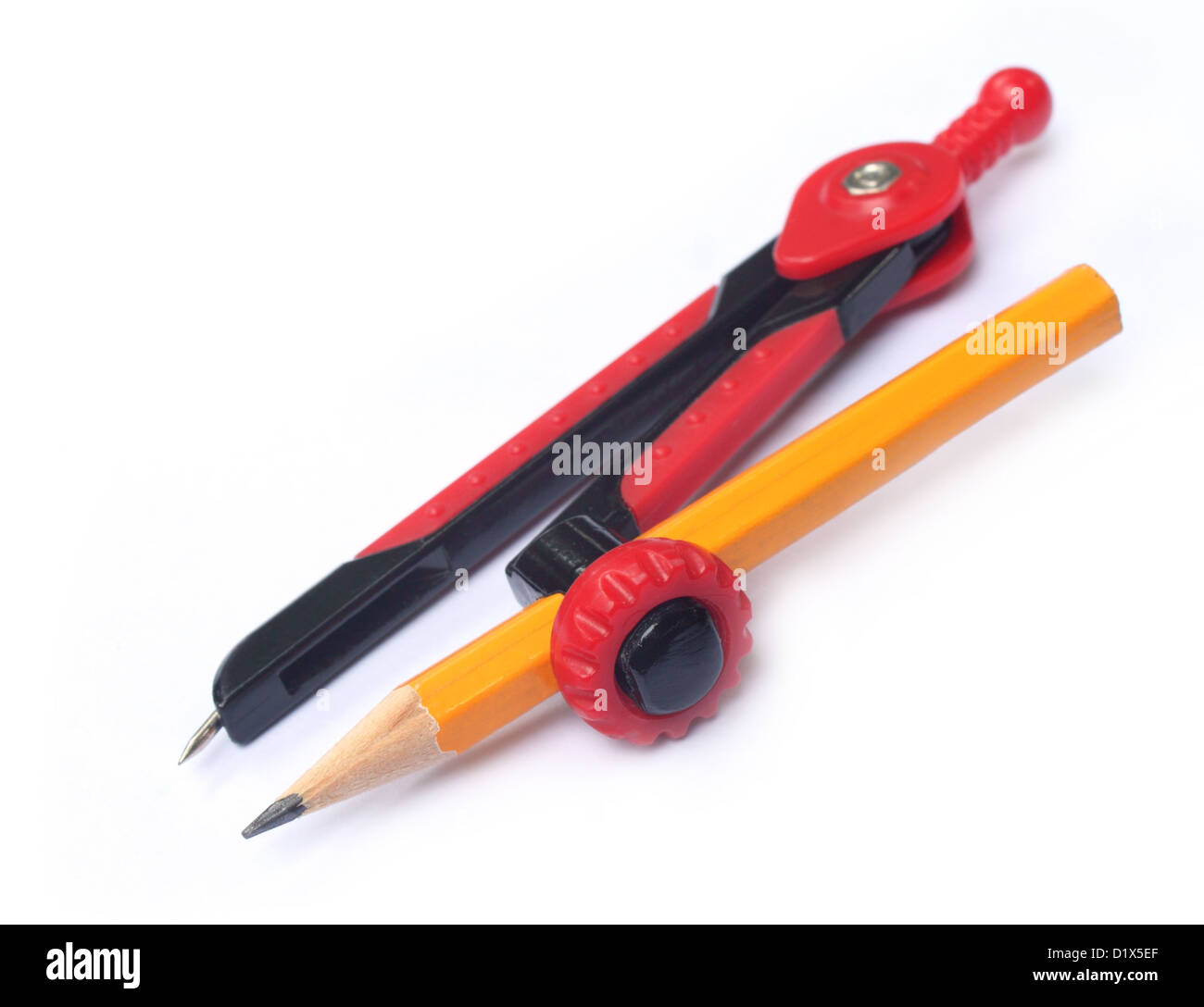 Drafting tools circle hi-res stock photography and images - Alamy