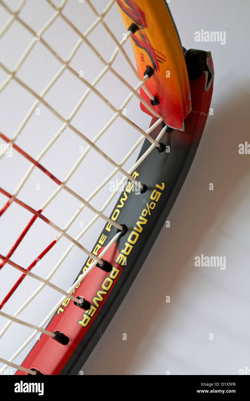 Broken racket hi-res stock photography and images - Alamy