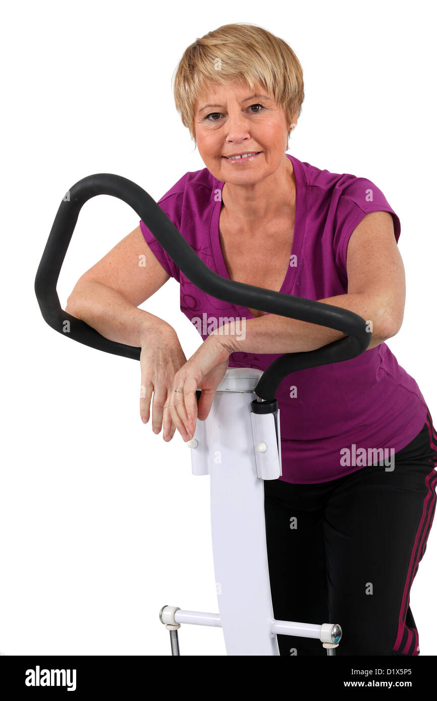 Home senior workout Cut Out Stock Images & Pictures - Alamy