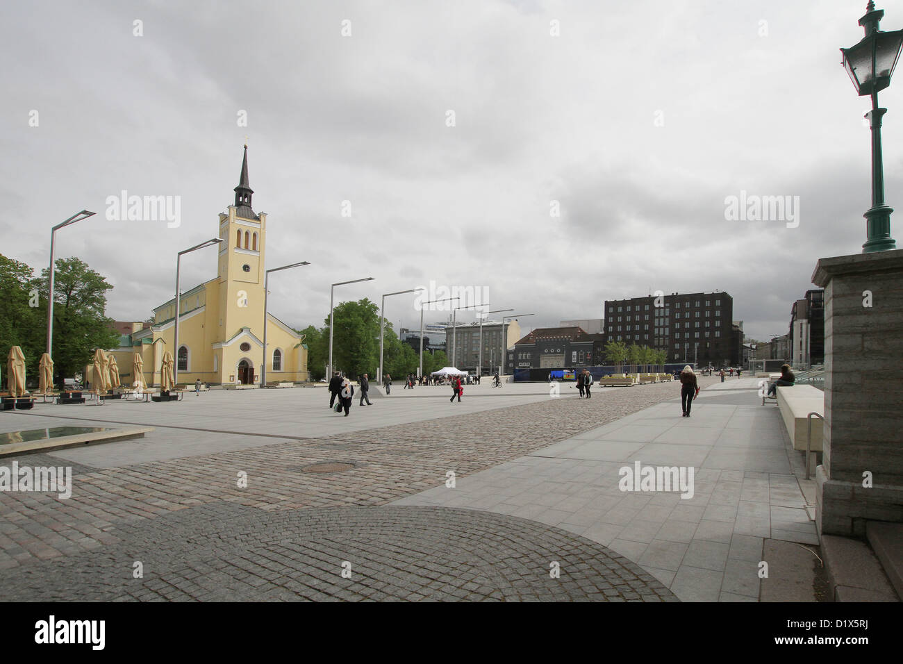 Freedom Square Tallinn Estonia Stock Photo - Alamy
