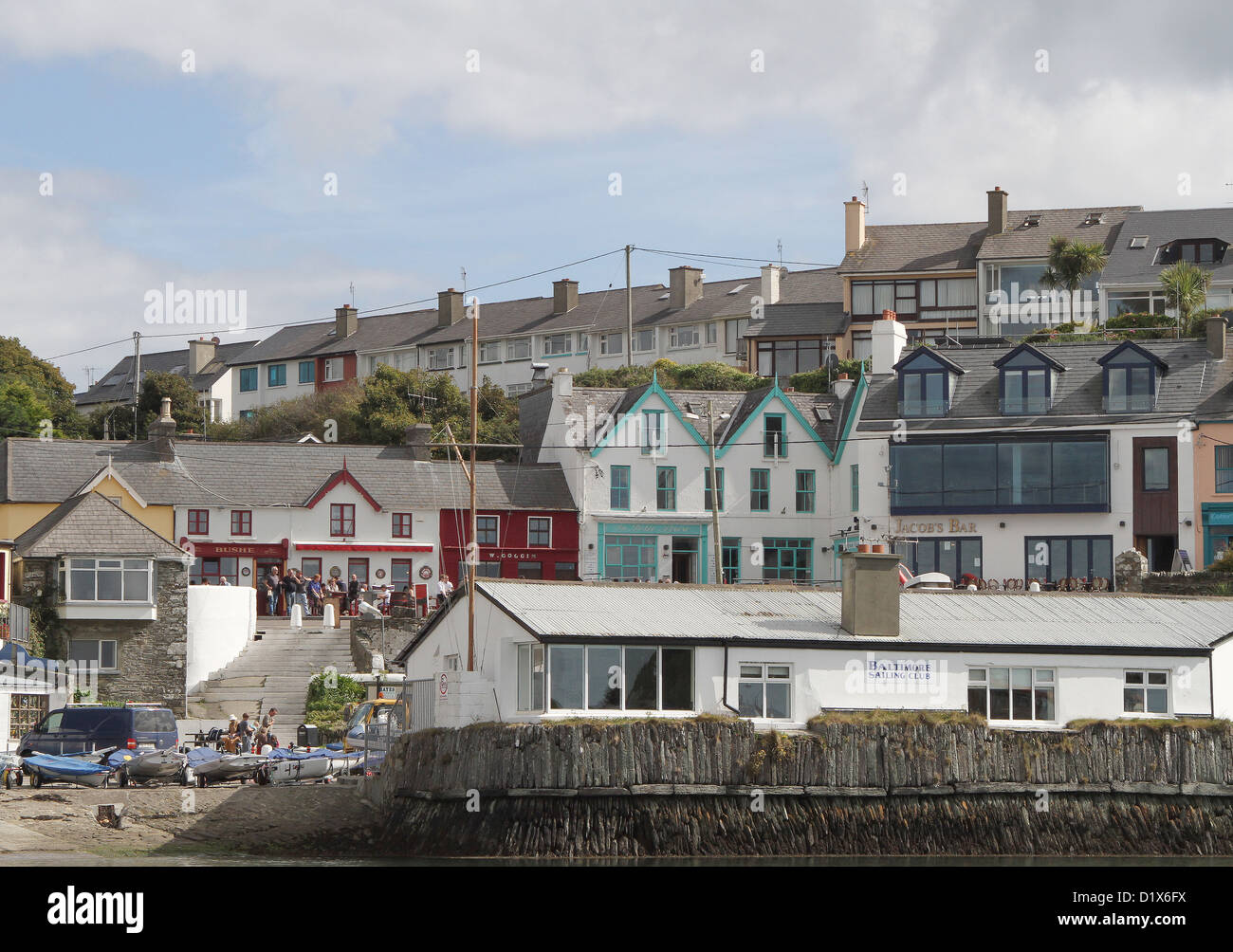 Baltimore village in west Cork Ireland Stock Photo - Alamy