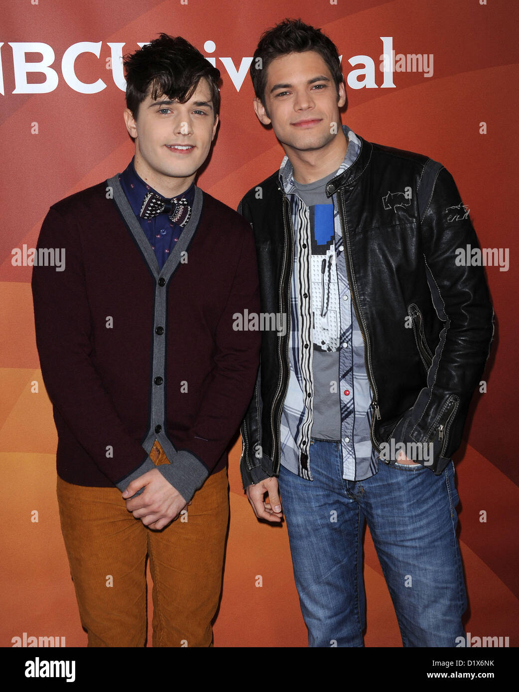 Jan. 5, 2013 - Pasadnea, California, U.S. - Andy Mientus & Jeremy ...